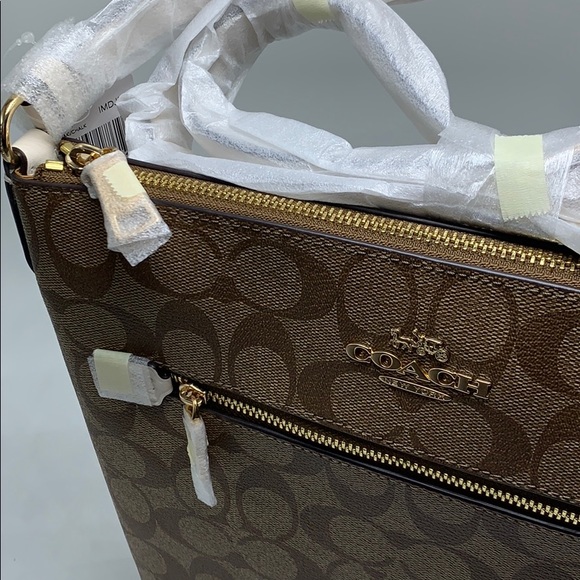Coach | Bags | Nwt Coach Rowan File Bag In Signature Canvas | Poshmark